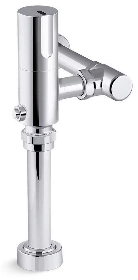 Mach Wave Touchless Toilet Flushometer Hes Powered 1 28 Gpf Polished