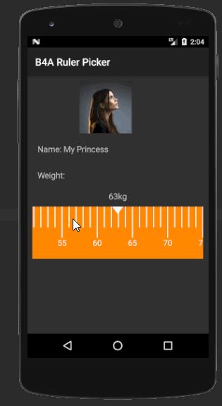Ruler Picker B4x Programming Forum