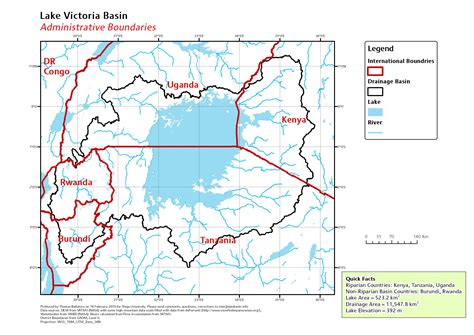 Administrative Boundaries Lake Victoria World Lake Database Ilec