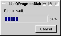 QProgressDialog类 Qt 3 0 5 Documentation