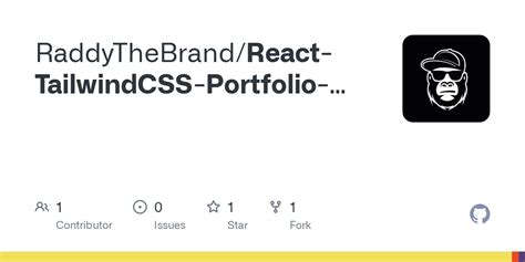 Github Raddythebrandreact Tailwindcss Portfolio 2022