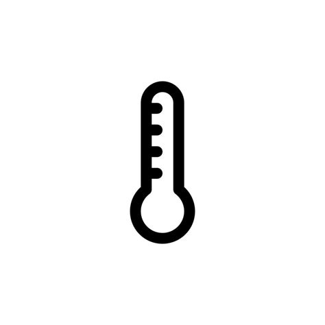 Thermometer Icon Vector For Any Purposes 22316104 Vector Art At Vecteezy