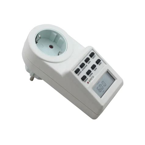Programmable Timer Switch Internet Socket With Clock Summer Time Random Function EU Plug Free