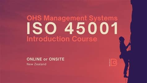 Iso 45001 Introduction Course