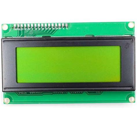 Display LCD 204 2004a Fundo Verde E Escrita Preta LIG Imports