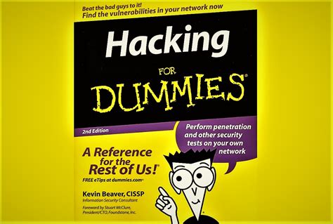 حمل كتاب Hacking For Dummies لتعلم الاختراق في نسخته الكاملة مدونة