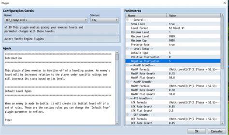 rmmv yanfly enemy level issue fluctuation parameters not working