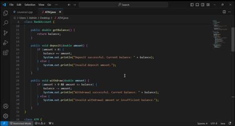 Monica Balasubramanian On Linkedin Atminterface Javadevelopment