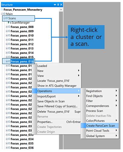 Panocam Scans In Scene Faro® Knowledge Base