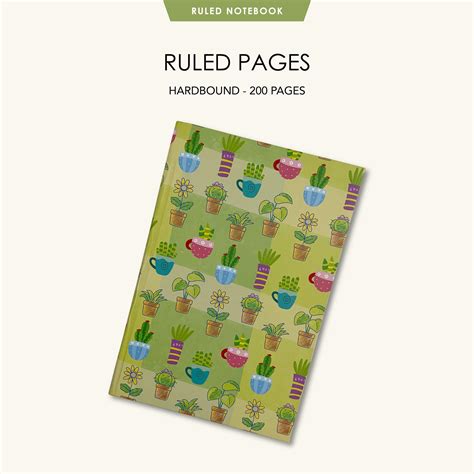 Plant Life Hardbound Notebook Paper Trail Planners