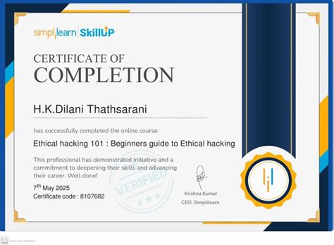 Cybersecurity Ethicalhacking Skillup Simplilearn Learningjourney