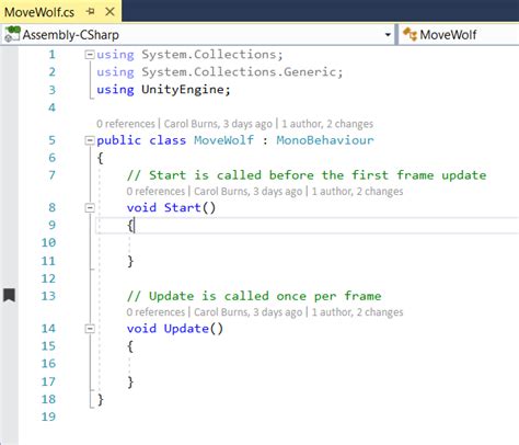 C Sharp Script