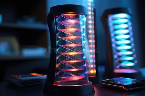 Dna Storage Devices Connected To A Digital Interface Stock Illustration Illustration Of