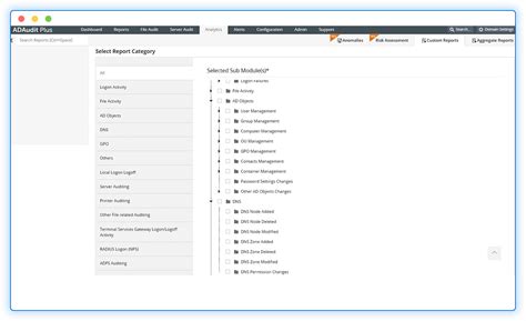 audit domain admin activity manageengine adaudit plus