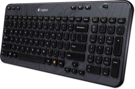 Logitech Wireless Keyboard K360 Wireless Rf Black Usb Computer Email