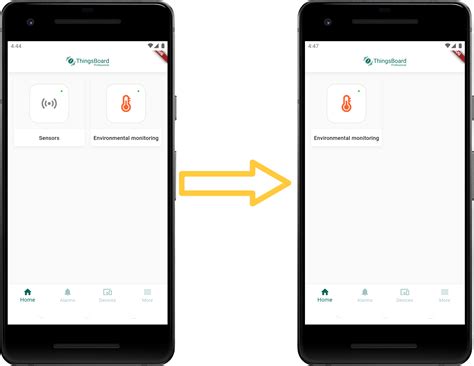 Customize Home Screen In Thingsboard Pe Mobile Application