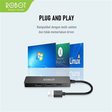 Usb Hub Robot H Usb A To Usb Usb X Btgcom