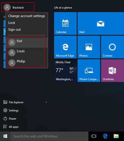 5 Ways To Switch User Accounts In Windows 10 Tech4Fresher