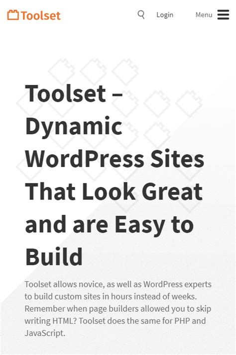 Toolset Blocks 111 Beautiful Responsive Design Made Easy Toolset