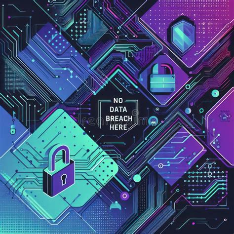 Cyber Security And Protection Of Network Private Information And Data Stock Image Image Of