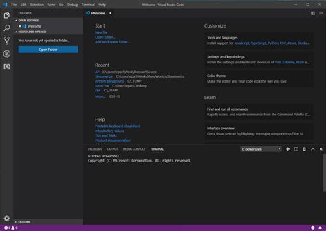 Integrated Terminal Doesnt Draw Properly On Open · Issue 75123