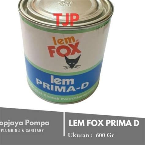 Jual Lem Prima D Fox 600 Gr Shopee Indonesia