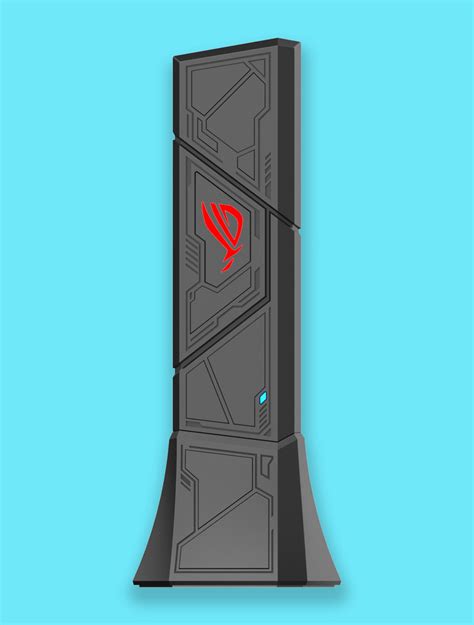 The Rog Rapture Gt Be Is Asus Next Wi Fi Gaming Router The Verge