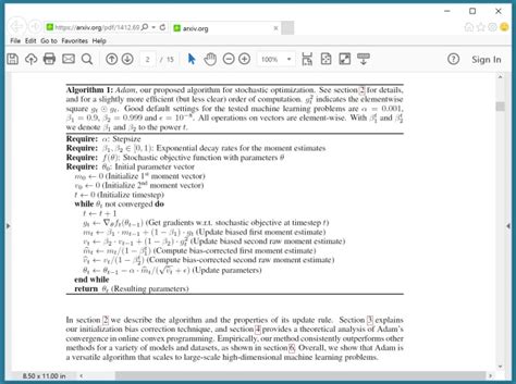 Applying The Adam Optimization Algorithm To Rosenbrocks Function