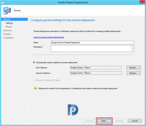 Create SCCM Application Phased Deployments Prajwal Desai