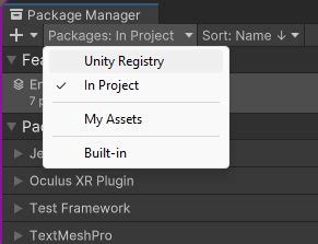 Unity XR Setup CS 480 VR Apps Fall 2023