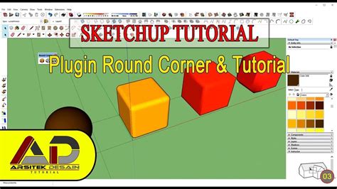 Sketchup Plugin Round Corner And Tutorial