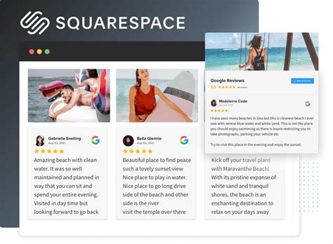 Add Google Reviews Widget On Squarespace Website Tagembed