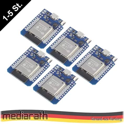 D1 Mini Nodemcu Esp32 Wroom Wifi Iot Dev Kit Carte Arduino Micro Usb