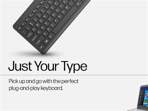 Mua Hp 150 Wired Keyboard With Numeric Keypad Silent Touch Chiclet Keyboard Ergonomic