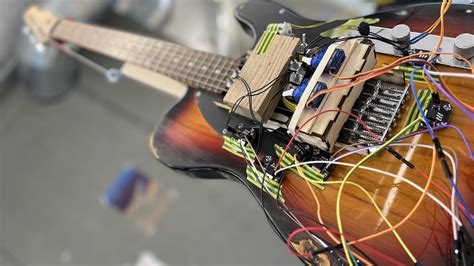 maker music festival robot guitar