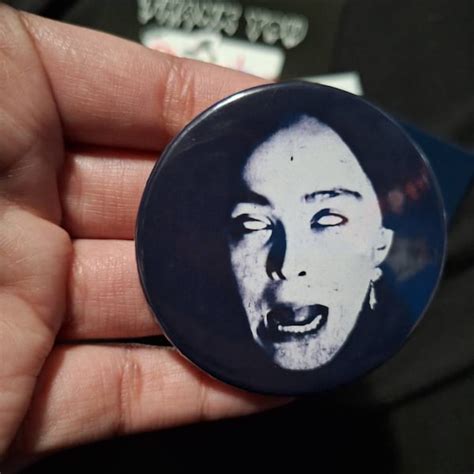 Hot Girls Love Horror Small Button Etsy