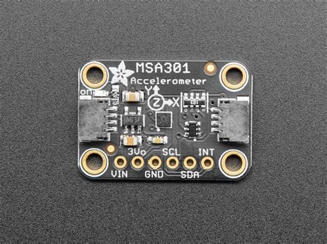 Adafruit Msa301 Triple Axis Accelerometer Stemma Qt Qwiic Mg