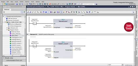 plc basics manual control closed loop on off with hysteresis