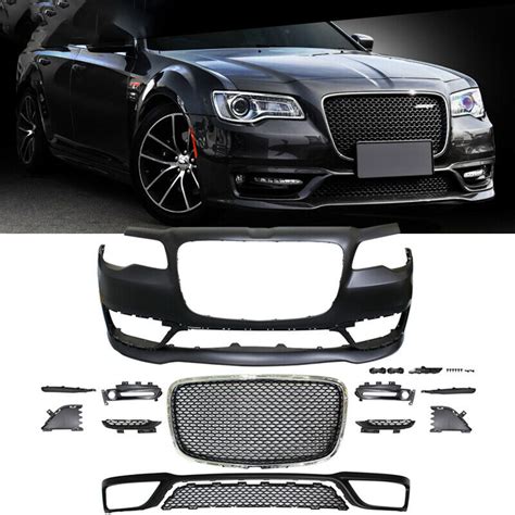 Chrysler 300 Front Bumper Wgrille And Fog Lights Srt Style Fit 2015 2