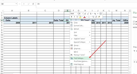 Repeat First Layer Column Headers In Excel Pivot Table Stack Overflow