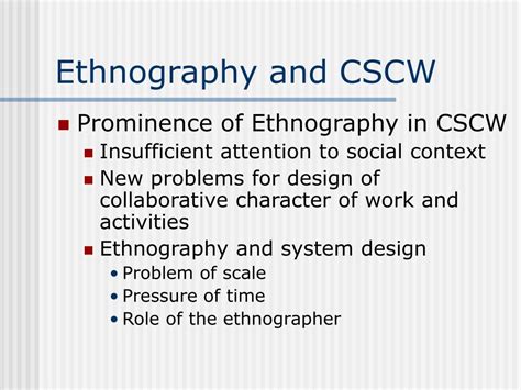 ppt cscw evaluation techniques powerpoint presentation free download