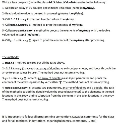 Solved Write A Java Program Name The Class