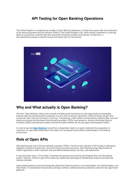 Ppt Api Testing For Open Banking Operations Powerpoint Presentation