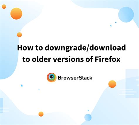 Oldversion Firefox