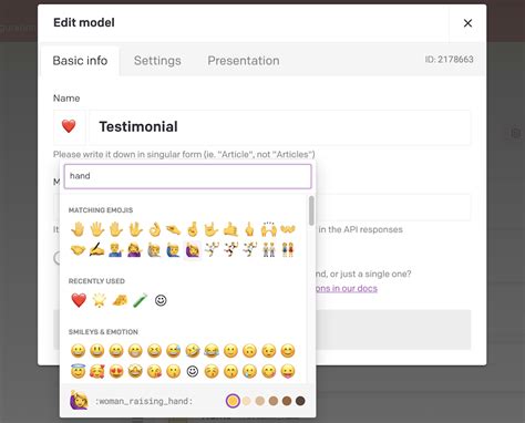 New Schema Interface — Datocms