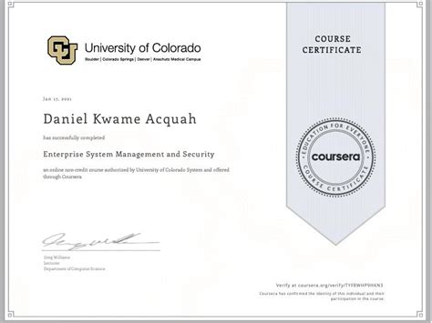 Daniel Kwame Acquah On Linkedin Coursera Uccs