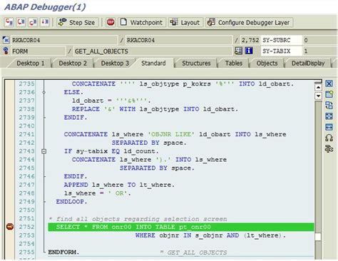 solved rkacor04 and rkacor04 old sapsql parse error sap community