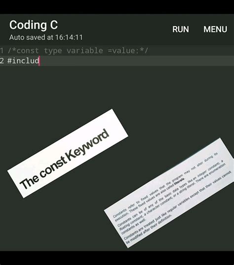 Const Keyword In C E 5 Ccoding Programming Cprogramming Shorts Viralshort