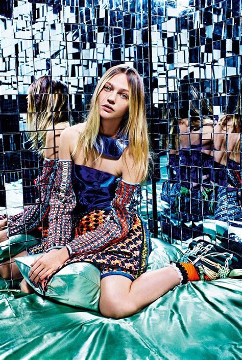 Sasha Pivovarova For Vogue Italia By Mario Sorrenti