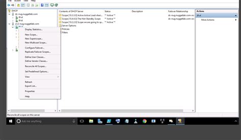 Reconciling DHCP Scopes Search For Corruptions 7 IT Security